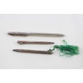 Three stamped .925 sterling silver ballpoint pens - approx. gross ...
