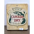 A vintage Cowling London 'Canada Dry' cast metal advertising sign ...
