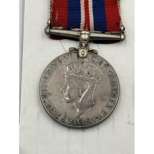 Three WWII Canadian medals presented to SE-100730 R. W. Vallee, one War ...