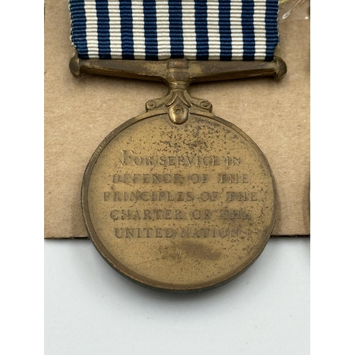 Three WWII Canadian medals presented to SE-100730 R. W. Vallee, one War ...
