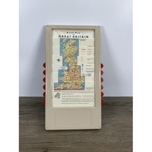 A 1950's boxed Auto-Mapic road map of Great Britain - approx. 33cm high ...