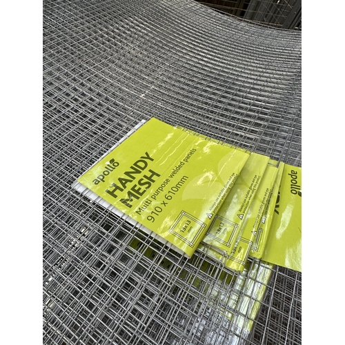 40 Apollo Handy Mesh multi purpose welded panels - approx. 91cm x 61cm