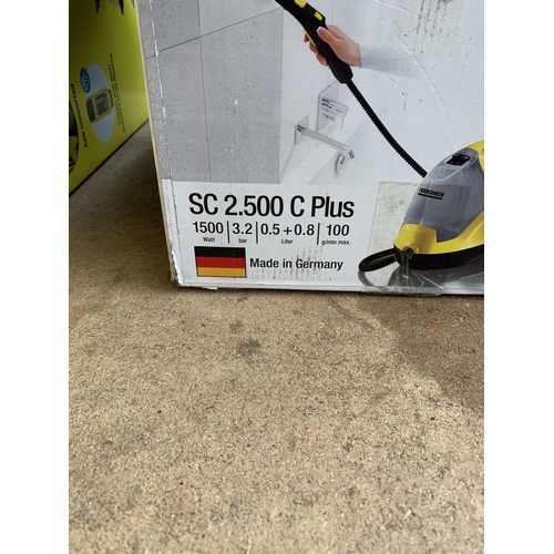 A Karcher SC 2.500 C Plus steam cleaner