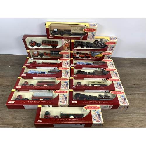 Fourteen boxed Lledo Trackside limited edition diecast model vehicles