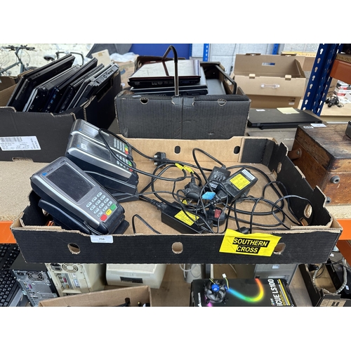 Three Verifone VX680 card machines