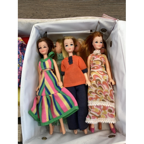 Six 1970s Pippa dolls including Britt, Marie, Tammie, Pippa, Princess ...