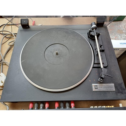 Three items, one Rotel RA-930AX integrated amplifier, one Panasonic RX ...