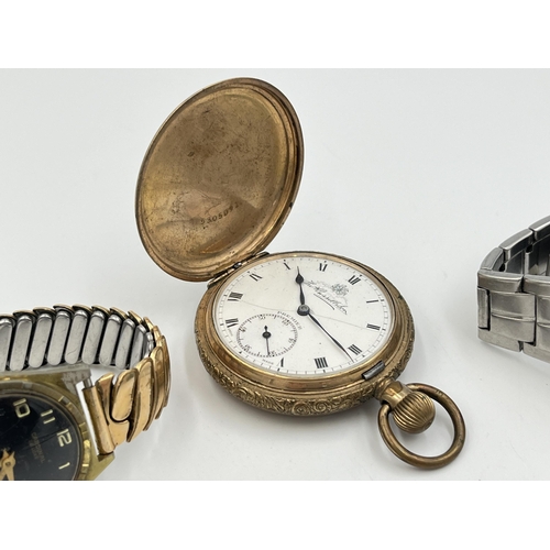 Three watches, one vintage Cardinal Deluxe Antimagnetic mechanical ...