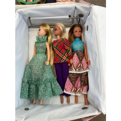 Six 1970s Pippa dolls including Britt, Marie, Tammie, Pippa, Princess ...