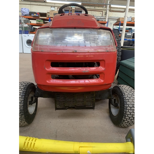 An MTD Transmatic RH115/76 ride on lawnmower