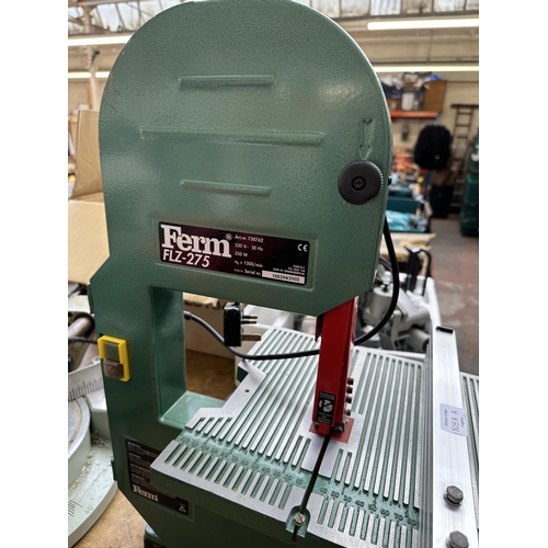 A Ferm FLZ-275 240v band saw
