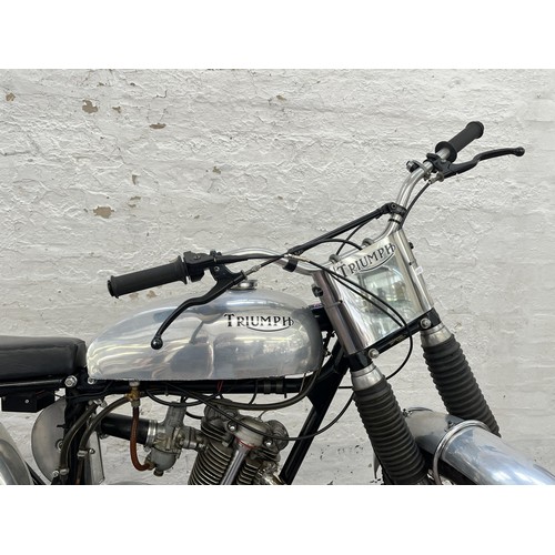 A 1964 Triumph Tiger Cub T20SH741 199cc single cylinder trial bike ...