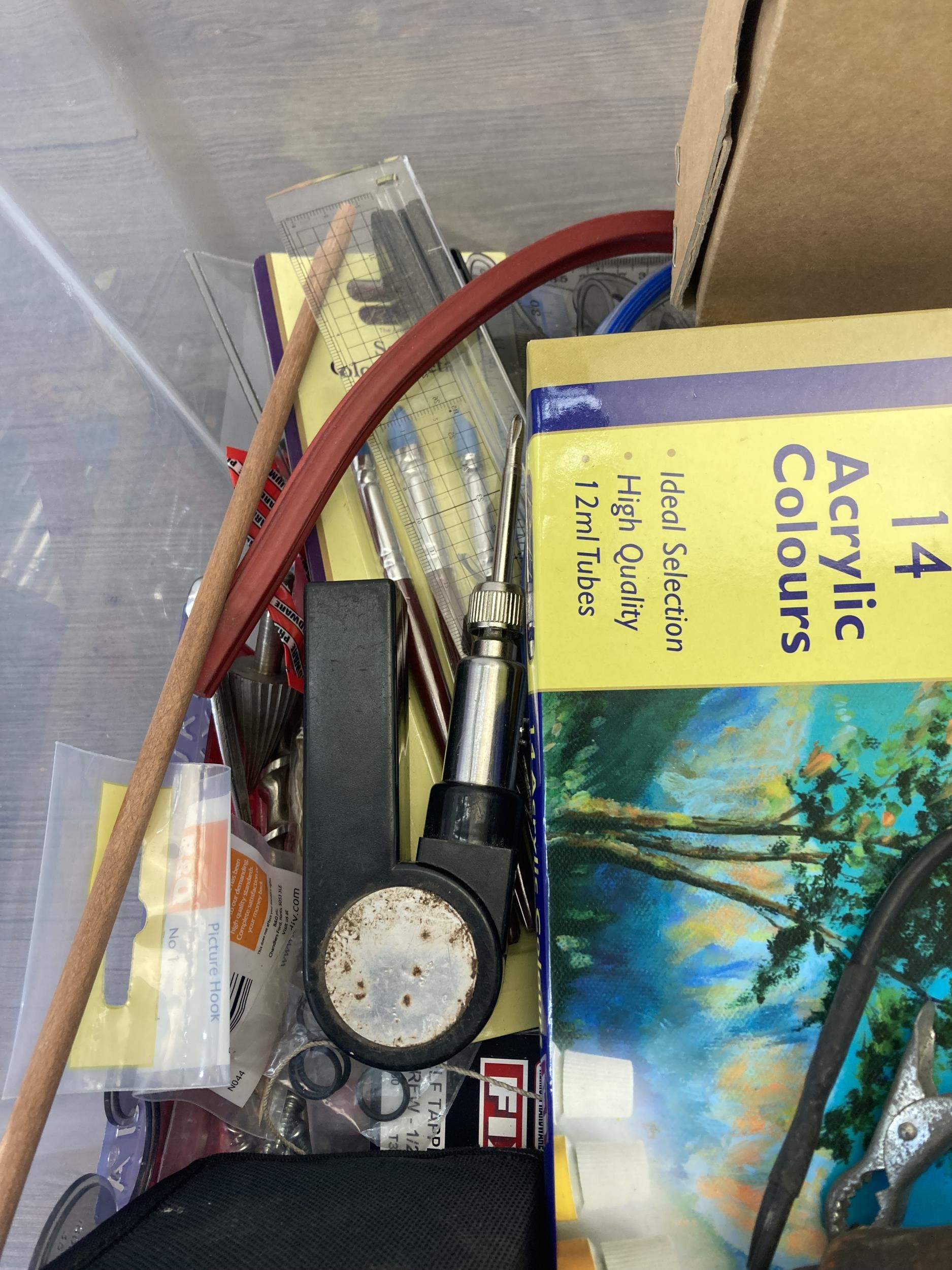 A large collection of model making equipment and accessories to include ...