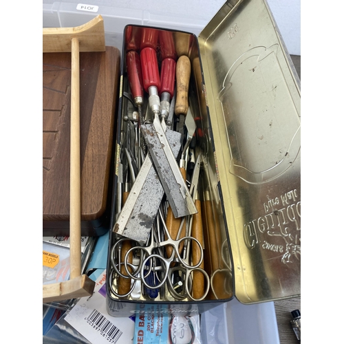 A large collection of model making equipment and accessories to include ...