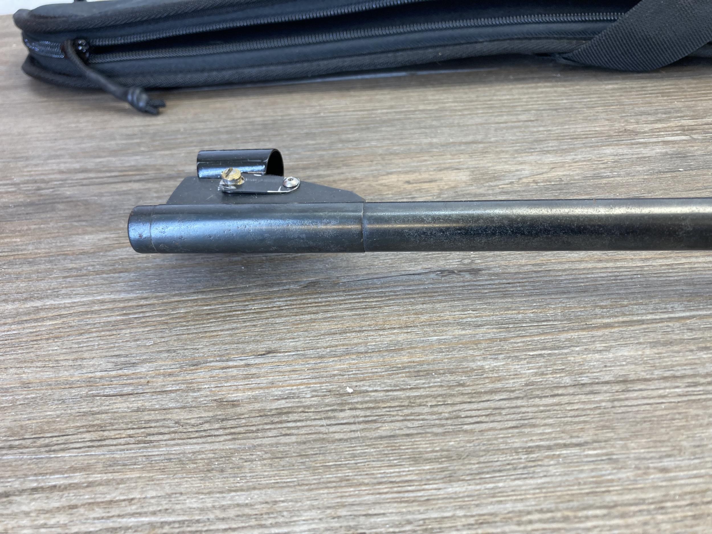 An "Original" model 50 .22 underlever air rifle with Bushnell 3-9x40 ...