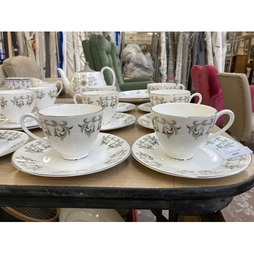 A collection of ceramics comprising thirty four piece Royal Adderley ...