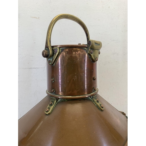 A vintage Alderson & Gyde Ltd of Birmingham 1944 Bow Starboard lantern ...