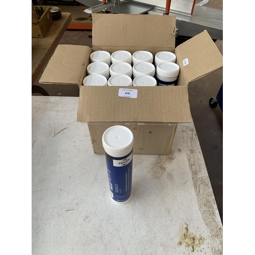 Twelve tubes of Renolit LX-EP 2 high temperature multi purpose grease