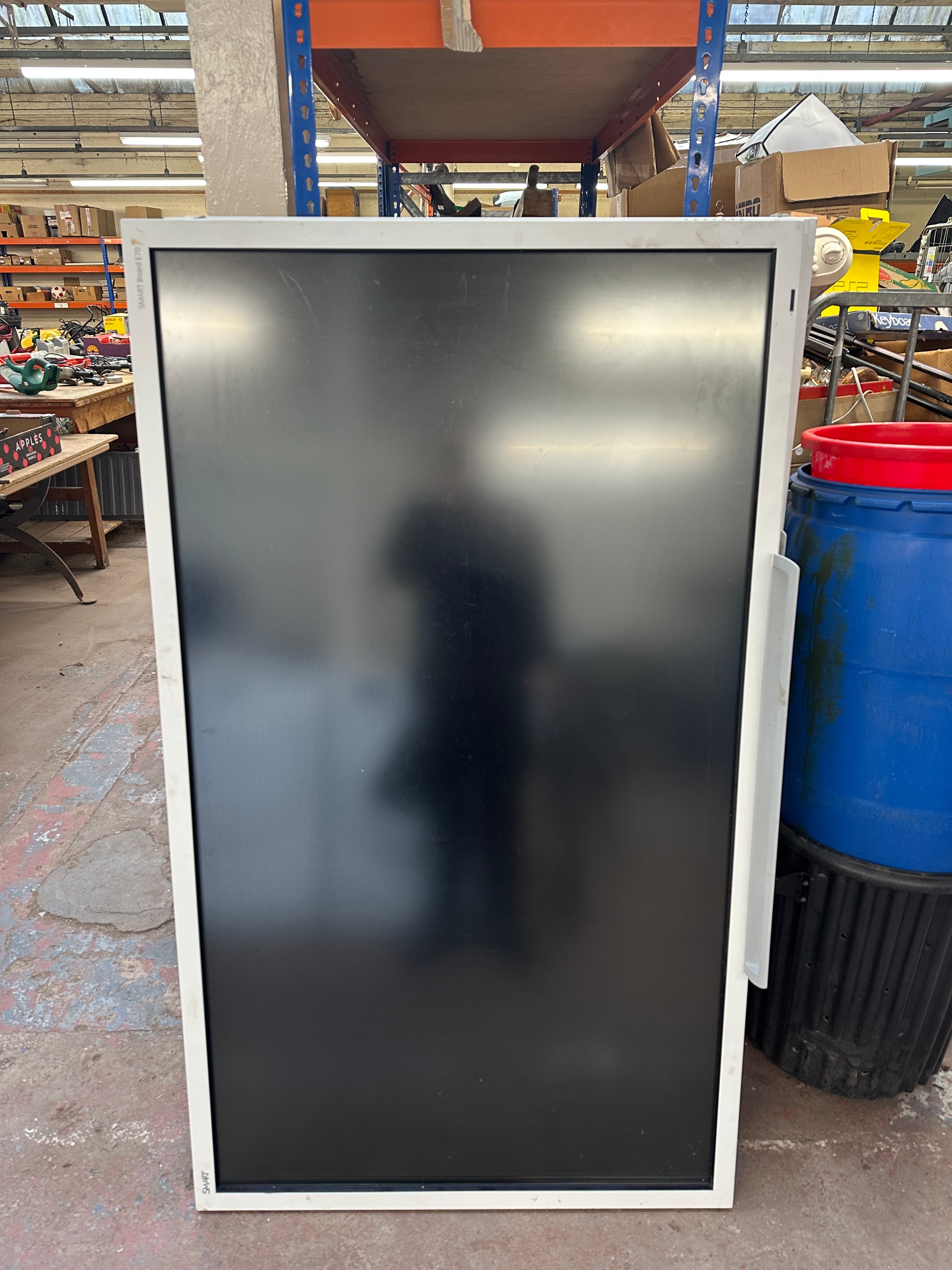 A SMART board E70 70" interactive whiteboard