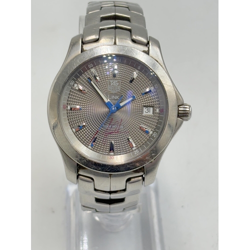 A Tag Heuer Tiger Woods limited edition 4017/5500 Link automatic men's ...