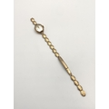 An Everite 9ct gold cased hand wind lady's wristwatch with rolled gold ...