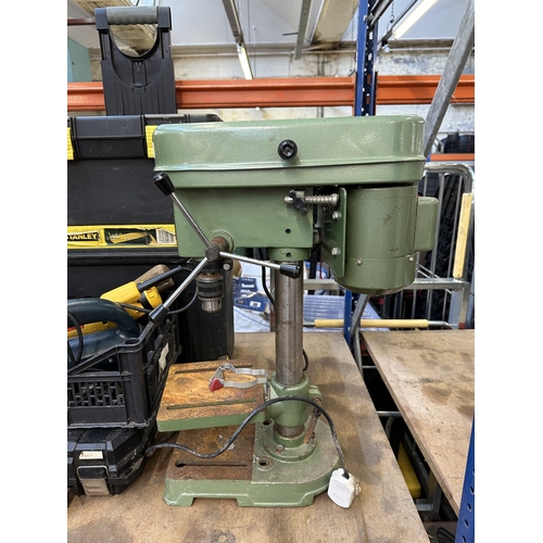 A Nutool pillar drill
