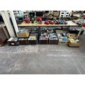 Fourteen boxes containing a large quantity of empty diecast model ...