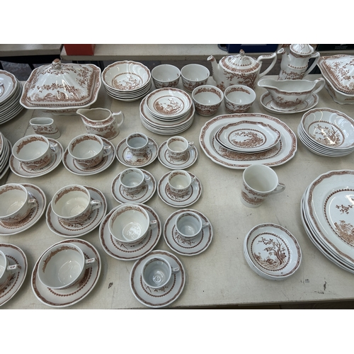 A collection of Furnivals Quail ceramic dinnerware to include two ...