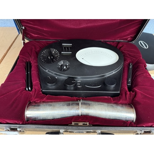 A cased Hubbard Professional Mark VI Scientology E-Meter