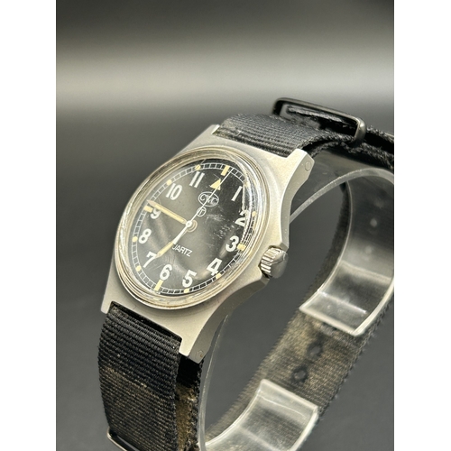 A 1984 CWC G10 'Fat Boy' British military issued quartz men's ...