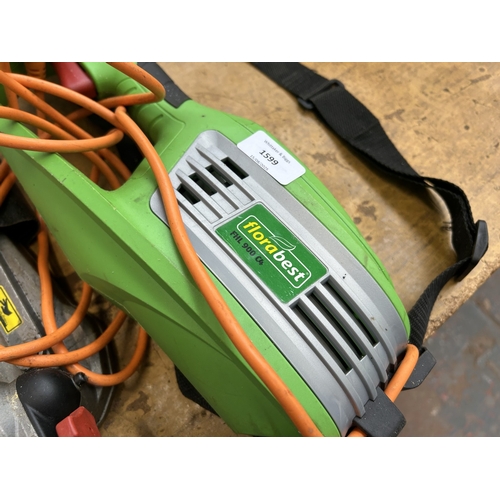 A Florabest FHL900C4 long reach hedge trimmer