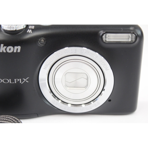 A Nikon Coolpix L29 16.1mp CCD sensor compact digital camera