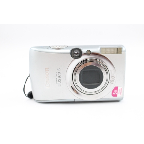 A Canon IXUS 970 IS 10mp CCD sensor compact digital camera