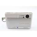 A Sony Cyber-shot DSC-T1 5mp compact digital camera