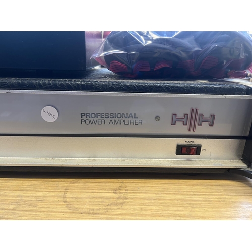 Two items, one HH Electronic S130 power amplifier and one Citronic ...