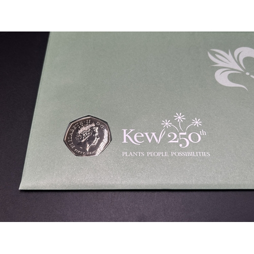 A Royal Mint/Royal Mail Kew Gardens 250th Anniversary of the Royal ...