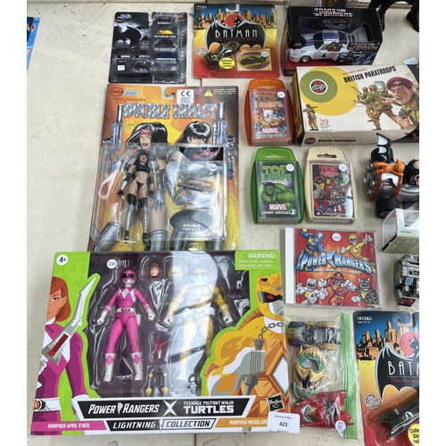 A collection of toys and games to include Skybolt Double Impact, ERTLE ...