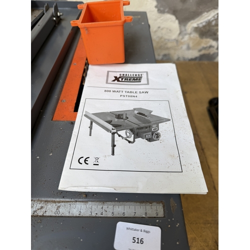A Challenge Xtreme PST08N4 table saw