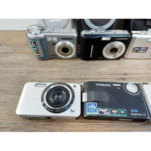 Fifteen Samsung compact digital cameras to include ES78 14.2mp, L310W ...