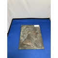 Frederick Lessore signed bronze portrait of a lady plaque dated 1913 ...