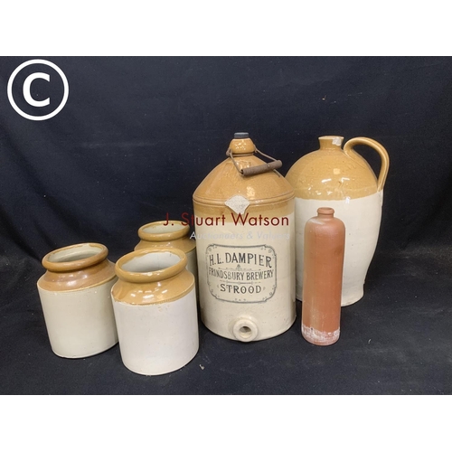 Collection of stone jars