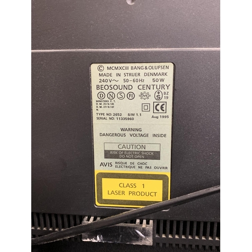 B&O Beo sound century, CD and tape player, working, with wall brackets ...