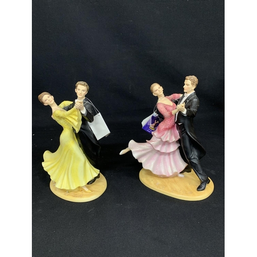 Pair of 'The Dance Sensations' figures, by Regency, The Tango and The ...