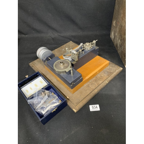 Precision Engraving machine with selection of cutters and accessories ...