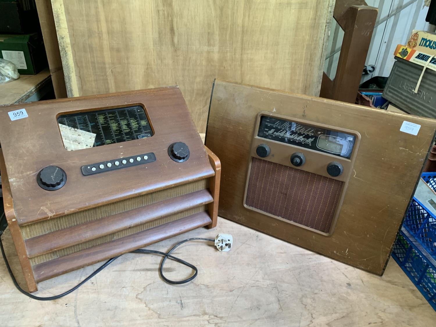 Two Murphy Vintage mains radios