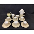 Iden Pottery Coffee Set and Denby Mug Signed
