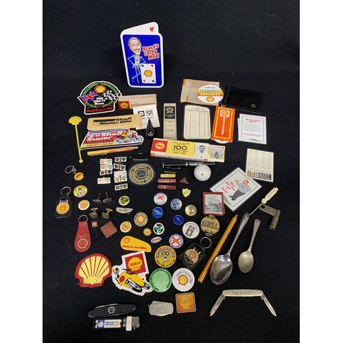 Collection of original Shell memorabilia