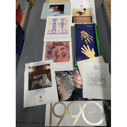 Collection of vintage Calendars