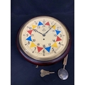 Reproduction RAF sector wall clock, fusee movement, dial diameter 12 ...