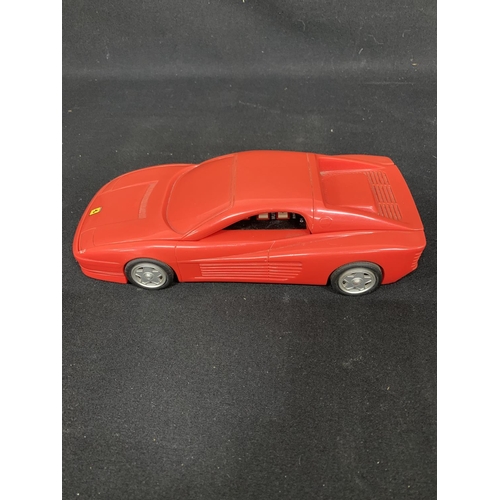 Betacom red Ferrari telephone, length 23cms